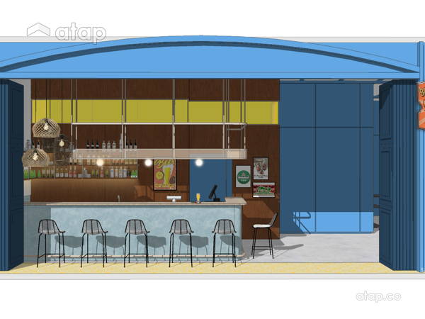 A Bar at Baan Phad Thai Pavilion Kuala Lumpur architectural & interior ...