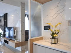 MODERN LUXURY IN WHITE & GOLD interior design renovation ideas, photos ...