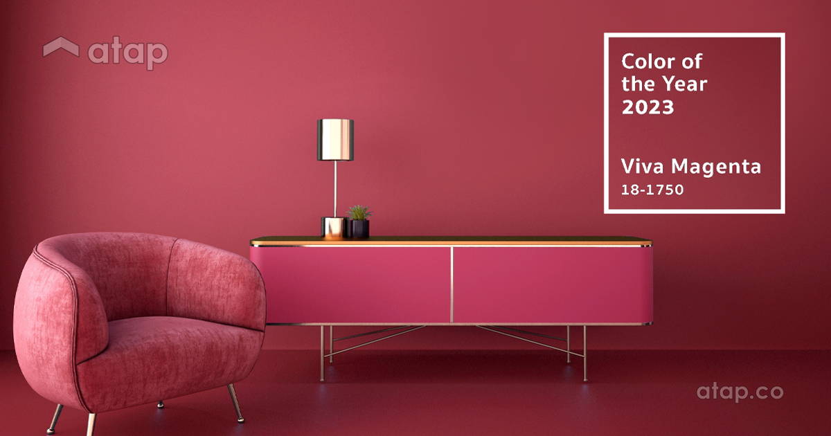 Adorn Your Home With The Bold Hues Of Viva Magenta With These Tips ...