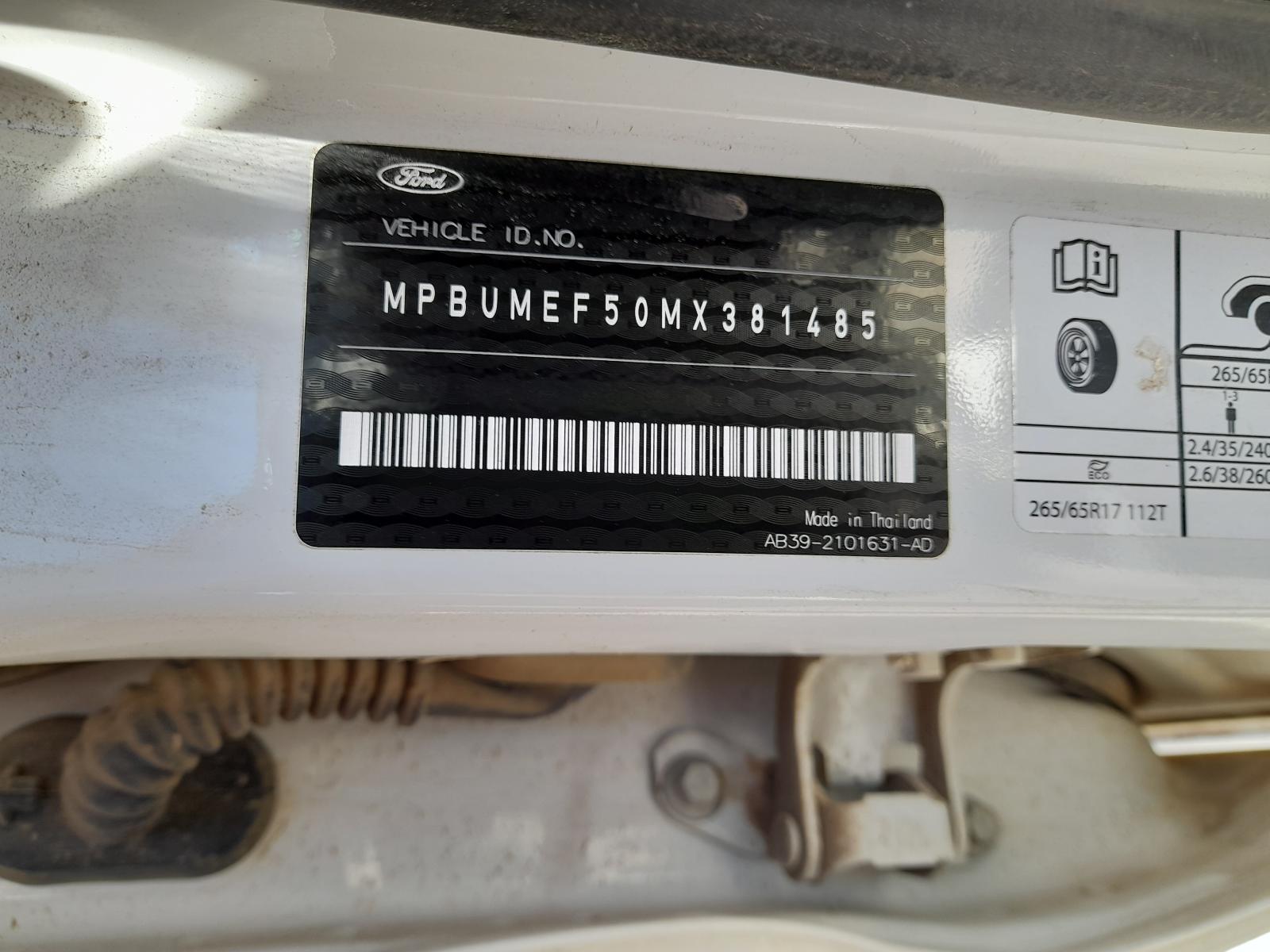 Ecu Ranger Ford 2022