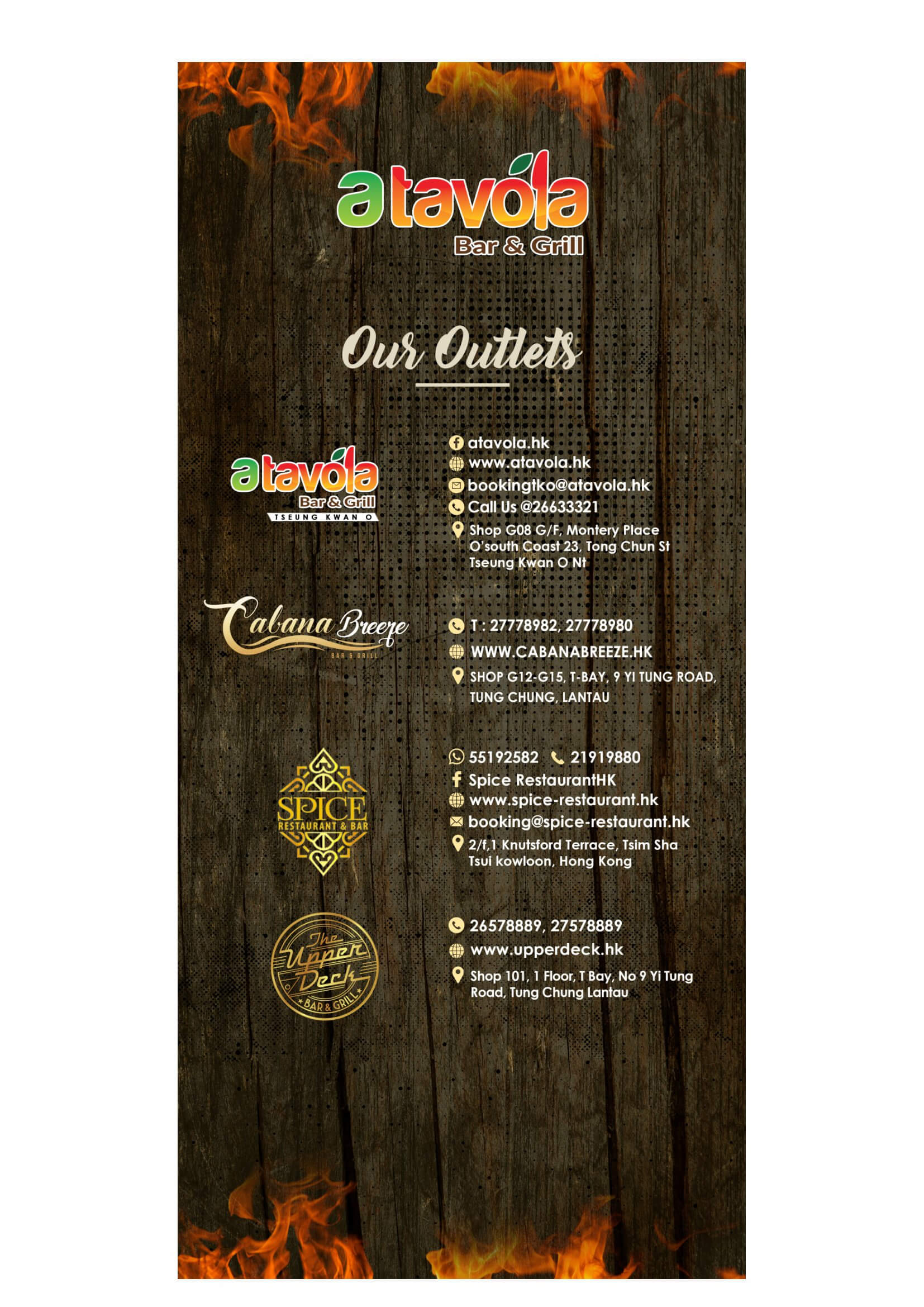 A Tavola Bar & Grill Online Booking - Bistrochat