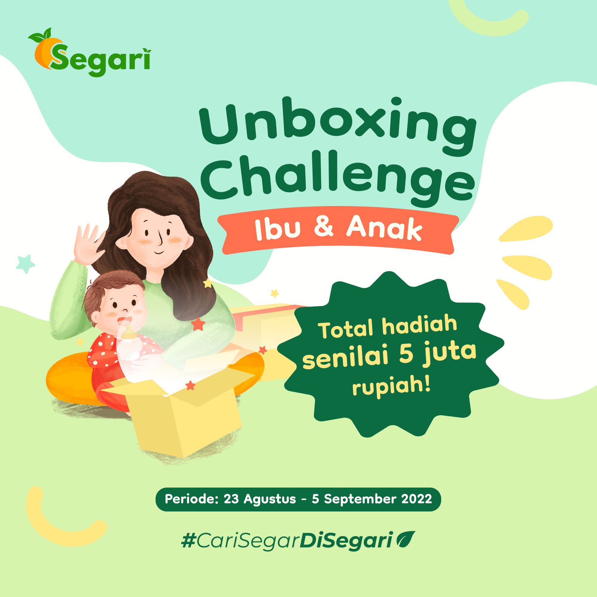 DAPATKAN HADIAH TOTAL SENILAI 5 JUTA RUPIAH DENGAN IKUT UNBOXING