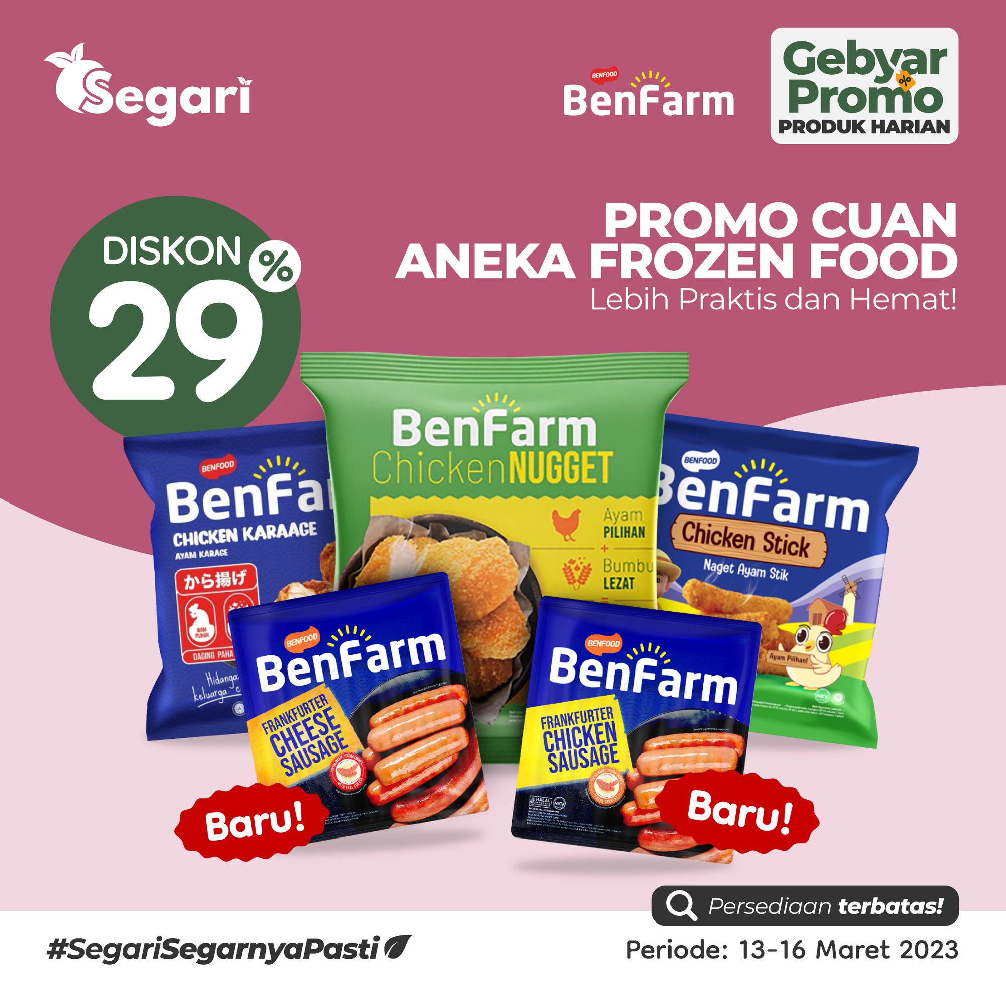 PROMO ANEKA FROZEN FOOD LEBIH PRAKTIS DAN HEMAT DISKON HINGGA 29 PROMO ANEKA FROZEN FOOD LEBIH PRAKTIS DAN HEMAT DISKON HINGGA 29