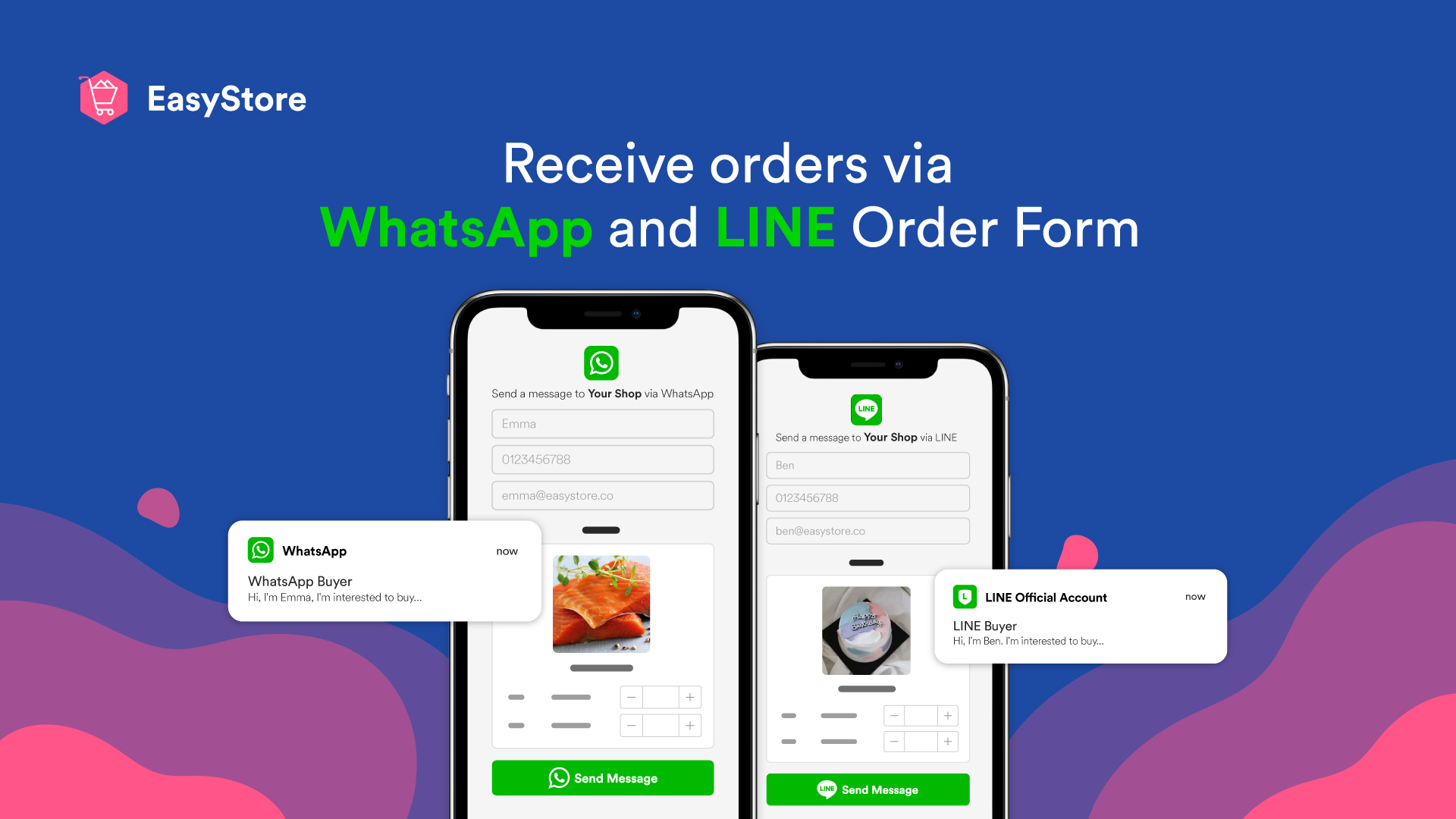 EasyStore New Feature - WhatsApp/LINE Order Form | EasyStore Blog