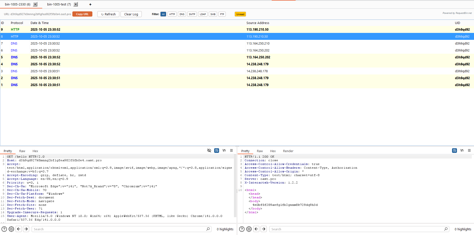 Introducing RequestBin Collaborator Plugin – A Modern Burp Collaborator ...