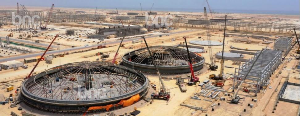 Construction Nears Completion for an Oil Refinery in Oman