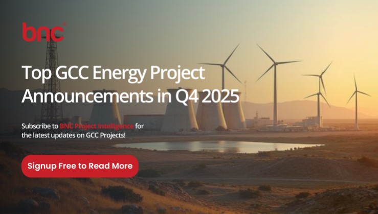 📢 Top GCC Energy Project Announcements in Q4 2025