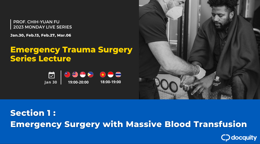 Emergency Trauma Surgery Series Lecture 1