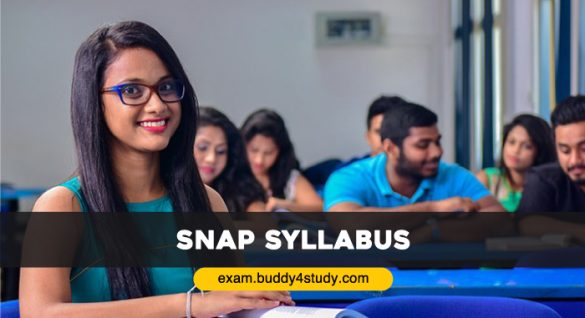 SNAP Syllabus 2020 - Key Highlights, Exam Pattern, Section Wise Topics