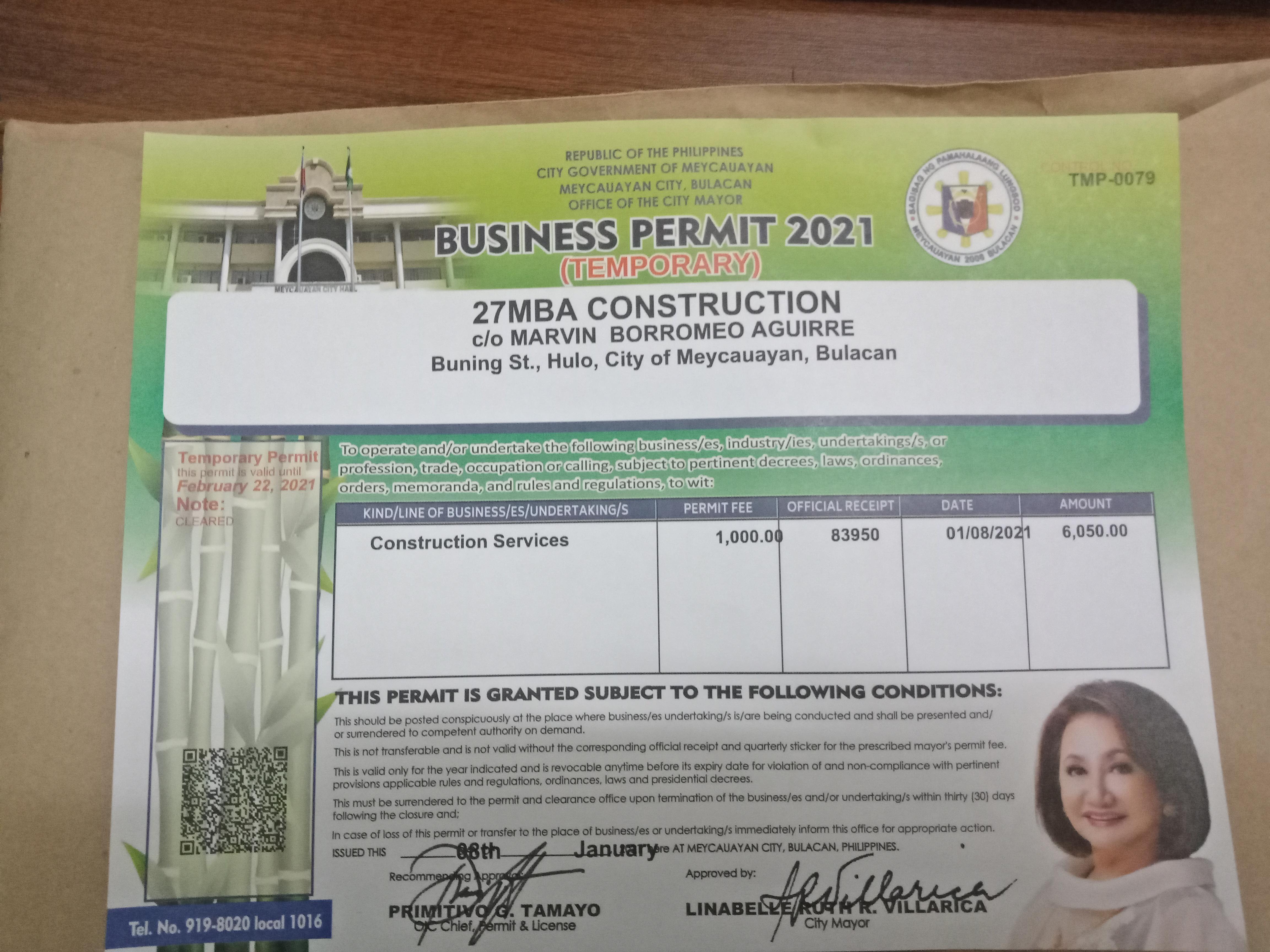27MBA Construction Contractor Bulacan | BUILK