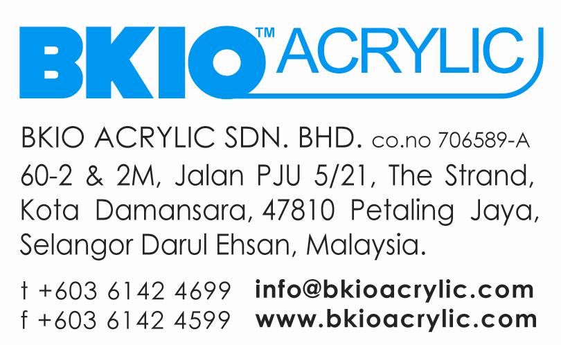 BKIO Acrylic Sdn bhd Supplier Selangor | BUILK