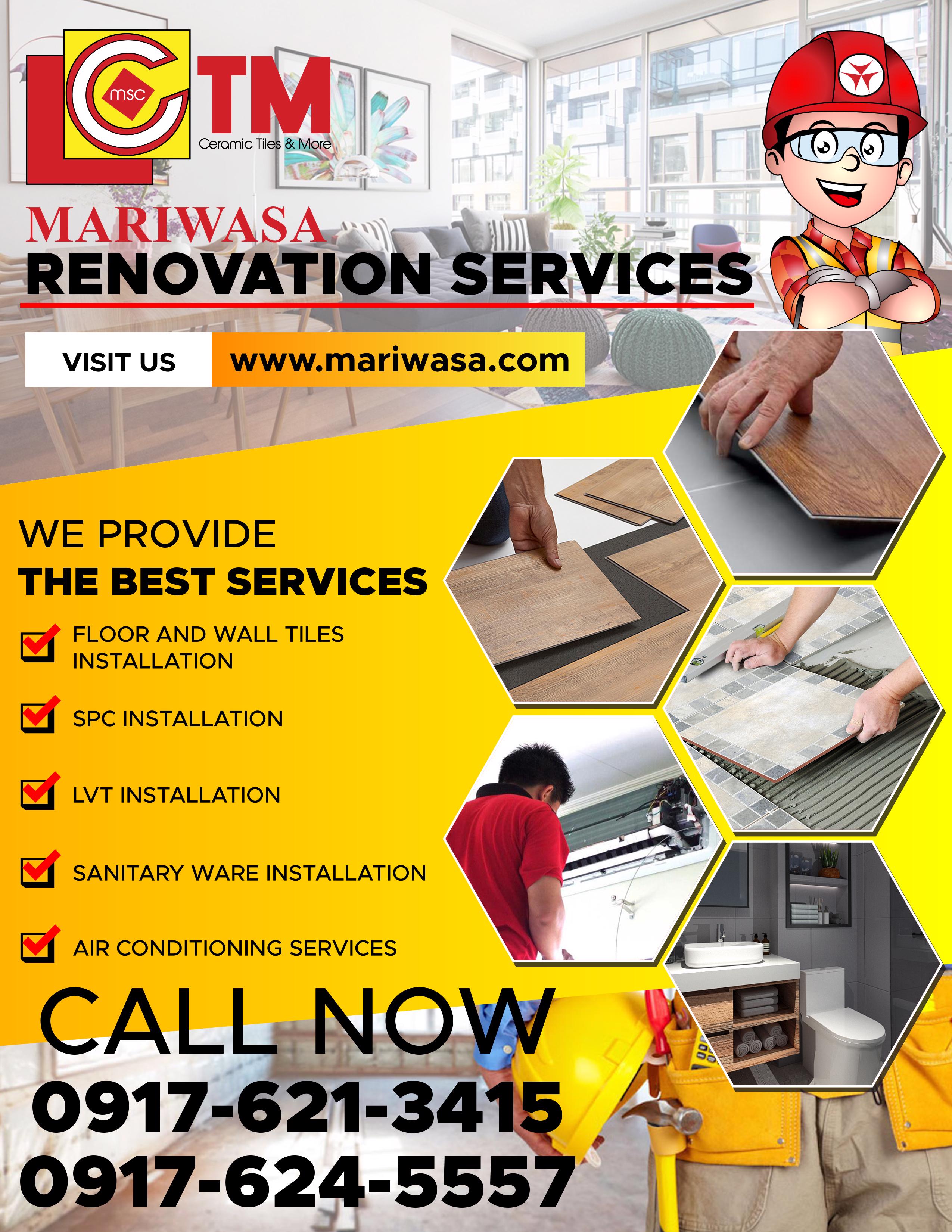 CTM-Mariwasa Renovation Services Batangas | BUILK