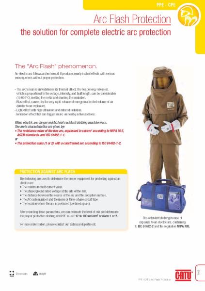 ขาย ARC Flash Protection " CATU " ระยอง | Econotech Supply Ltd.,Part ...