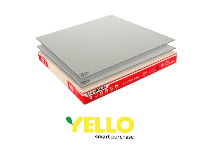 ขาย SCG Smartboard ေလးဖက္ေခ်ာ 2 ft X 2 ft X 4 mm အေရာင္မပါ Yangon ...