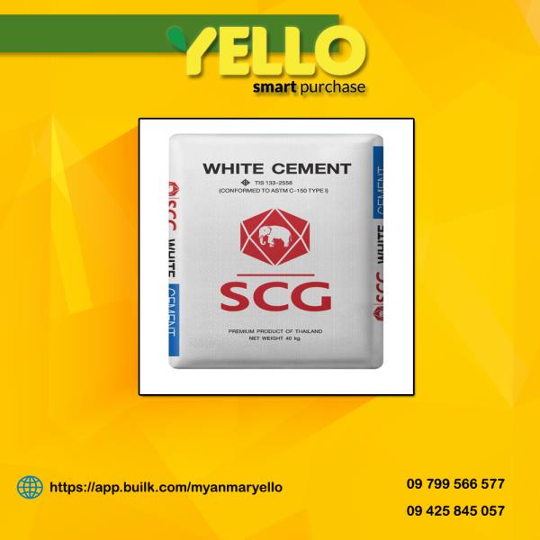 ขาย SCG White Cement Yangon | MYANMAR YELLO - The First Myanmar ...