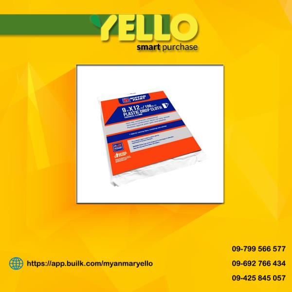ขาย Plastic Drop Cloth ( Nippon Paint ) Yangon | MYANMAR YELLO - The ...