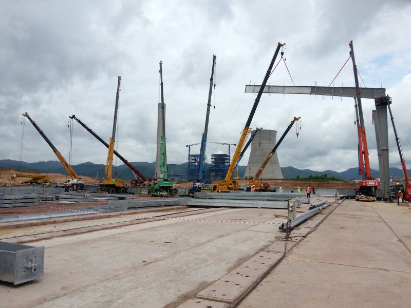 รับเหมา Hongsa Power Project Sainyabuli Gaupa Lao Construction Company ...