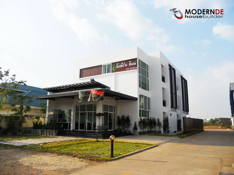 ออกแบบและก่อสร้าง อพาร์ทเม้นต์คุณมุจรินทร์ ทัศดรกุลพัฒน์ โดย MDKK ...