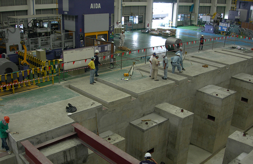 ก่อสร้าง Press Machine Pit โดย Blue Cons Asia | สมุทรปราการ