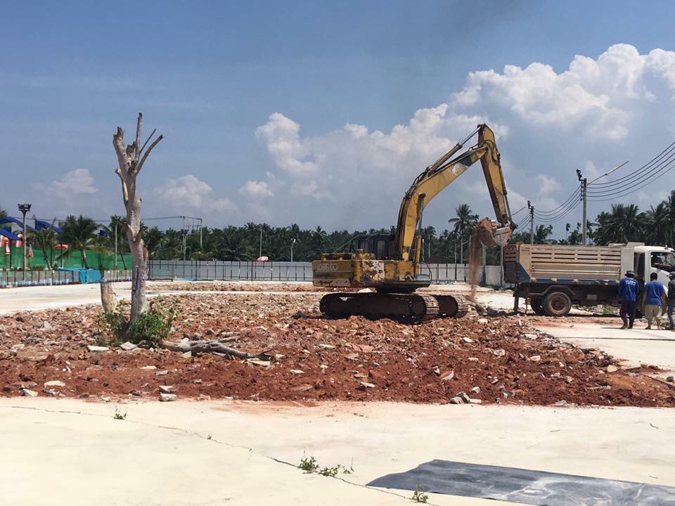 ก่อสร้าง งานดิน ขุด เจาะ ปรับพื้นที่่ โดย NEA ENGINEERING ...