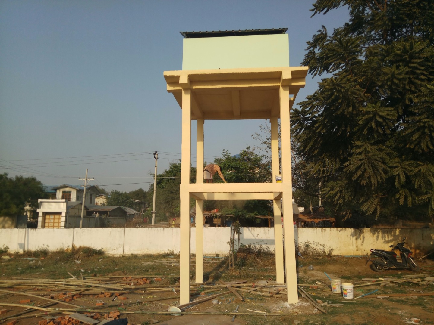 ก่อสร้าง 3000 GAL: ELEVATED RCC: Tank โดย Dark Emperor | Sagaing