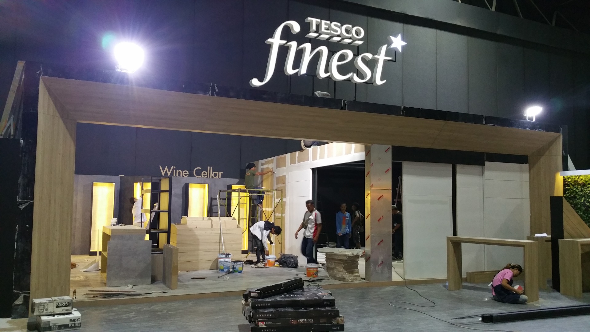 Build Tesco Finest Booth 2017@ Impact // บูธงานแสดงสินค้า โดย รับทำบูธ ...