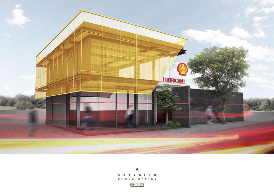 งานตกแต่ง Shell Renovate LSC LOBP Office โดย บริษัท วาย แอนด์ บี เอนเน ...