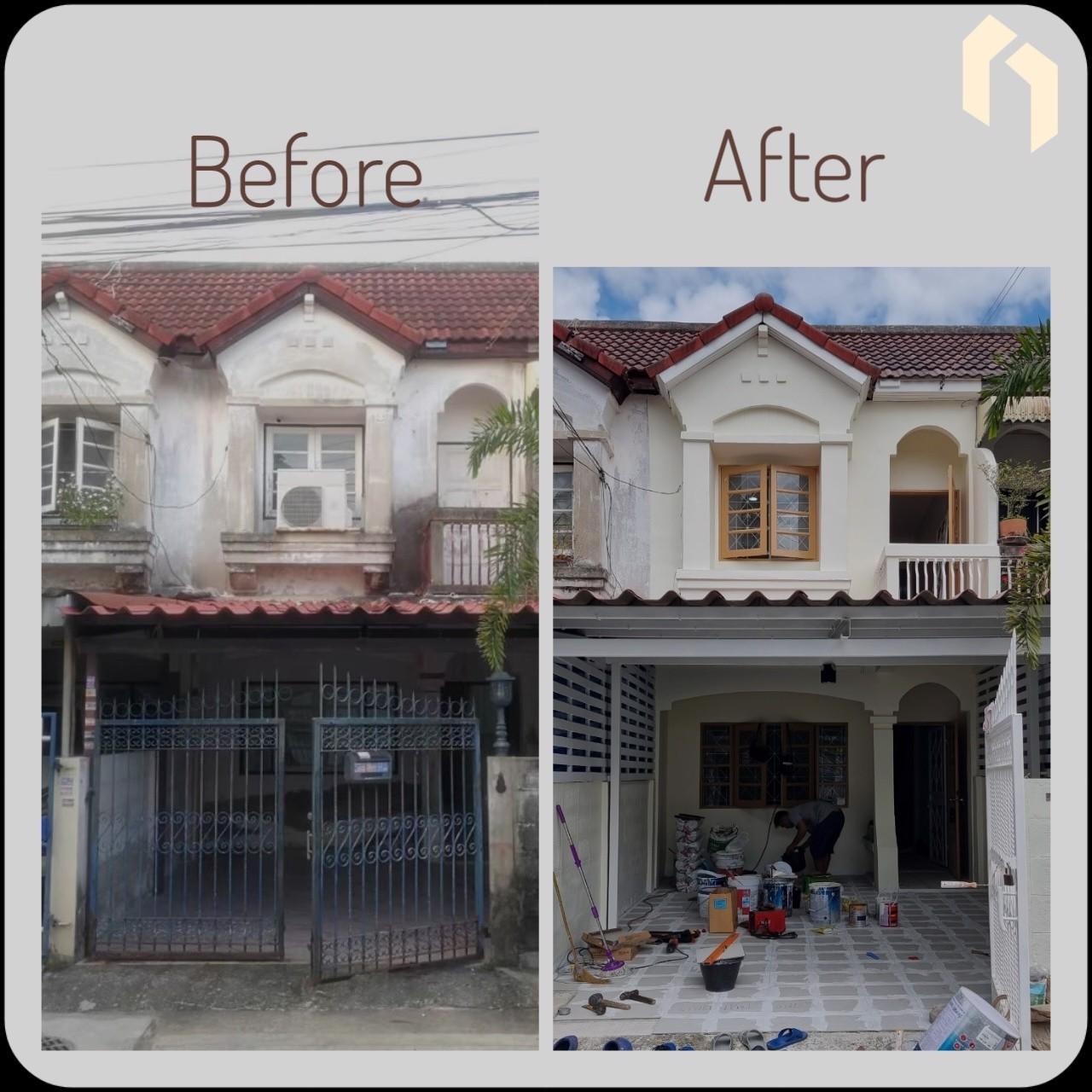 ต่อเติม รีโนเวท งาน RENOVATE ทาวน์เฮ้าส์@ม.เด่นทอง6 โดย บริษัท เรืองอนันต์ คอร์ปอเรชั่น จำกัด ...