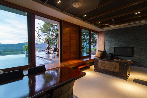 รับเหมา Baan Hin Nok Villa สุราษฎร์ธานี lamoonta studio | Builk