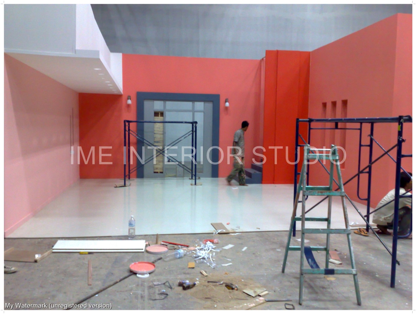 รับเหมา บูท สี CAPTAIN กรุงเทพมหานคร IME INTERIOR STUDIO | Builk