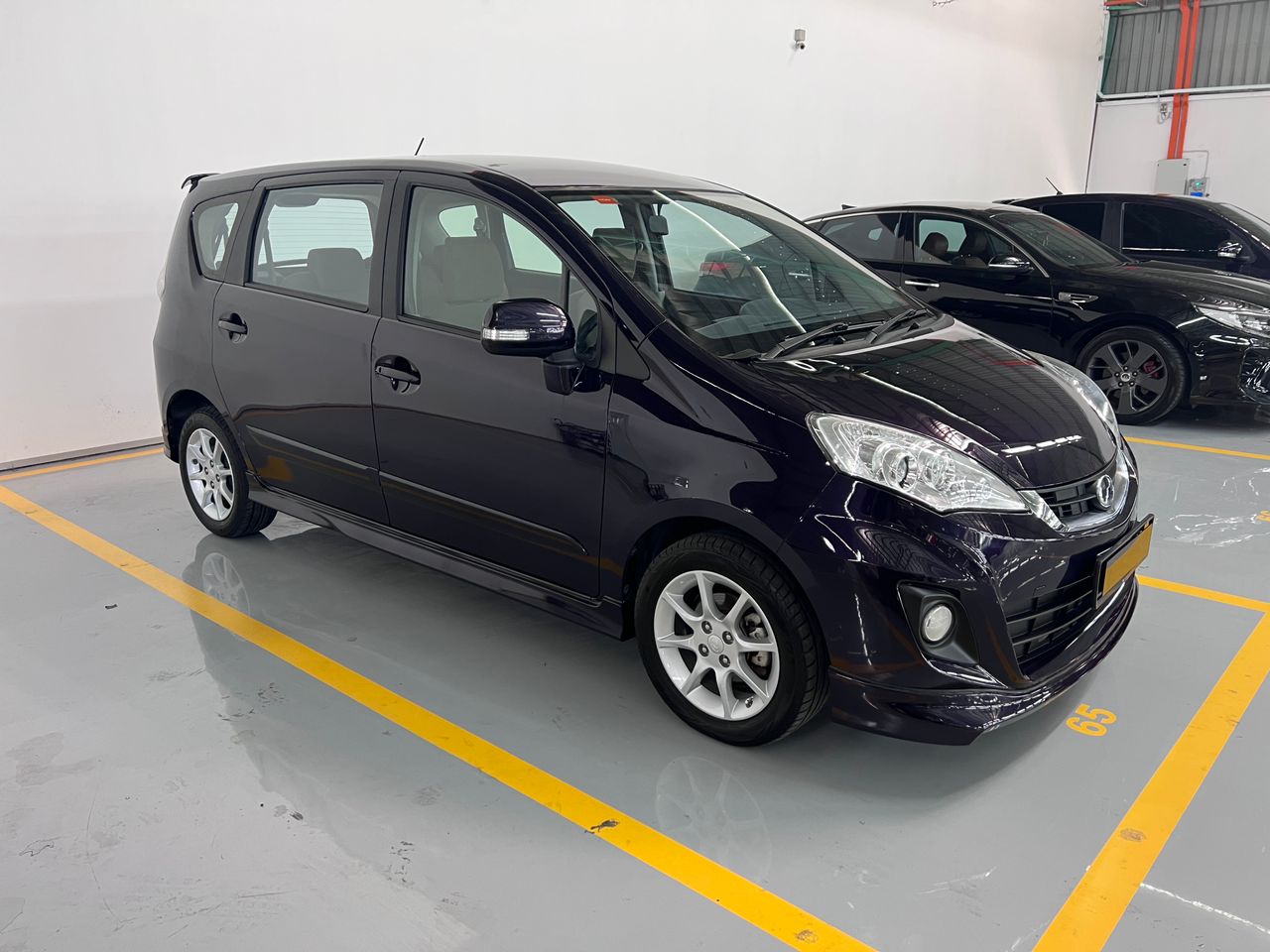 Perodua Alza Advance Black Colour