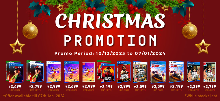 Buy PS5, PS4, Xbox One, PC, and Nintendo Switch Games Online in India