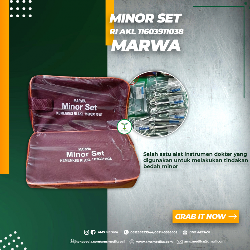 Minor Set Marwa - AMS MEDIKA