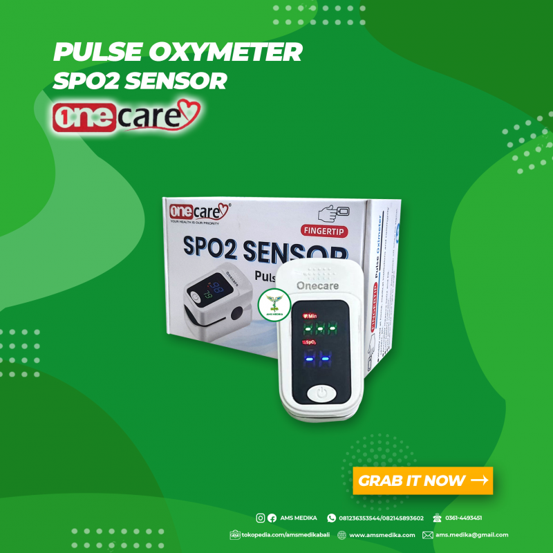 Pulse Oximeter SPO2 Sensor Onecare - AMS MEDIKA