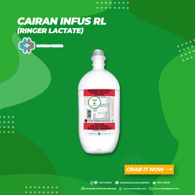 Cairan Ringer Lactate RL Satoria Pharma - AMS MEDIKA