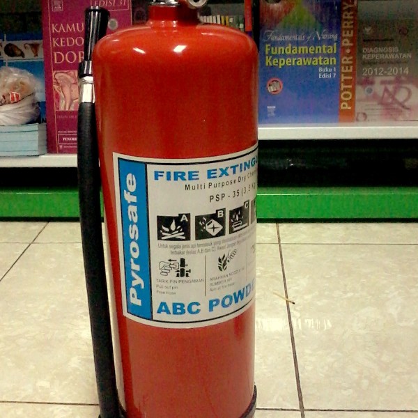 Fire Extinguisher ABC Dry Powder 3,5kg - AMS MEDIKA