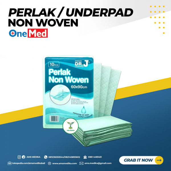 Perlak / Underpad Non Woven Onemed - AMS MEDIKA