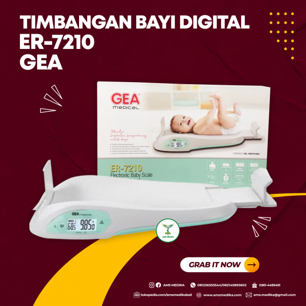 Timbangan Bayi Digital ER-7210 GEA - AMS MEDIKA