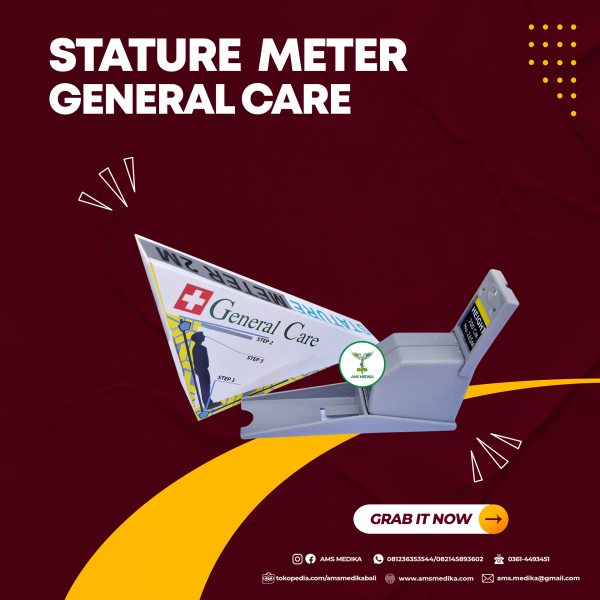 Stature Meter General Care - AMS MEDIKA