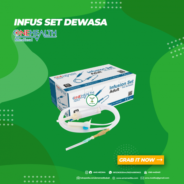 Infus Set Dewasa Onehealth - AMS MEDIKA