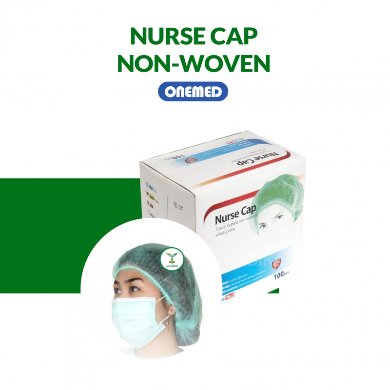 Nurse Cap Non Woven Onemed - AMS MEDIKA