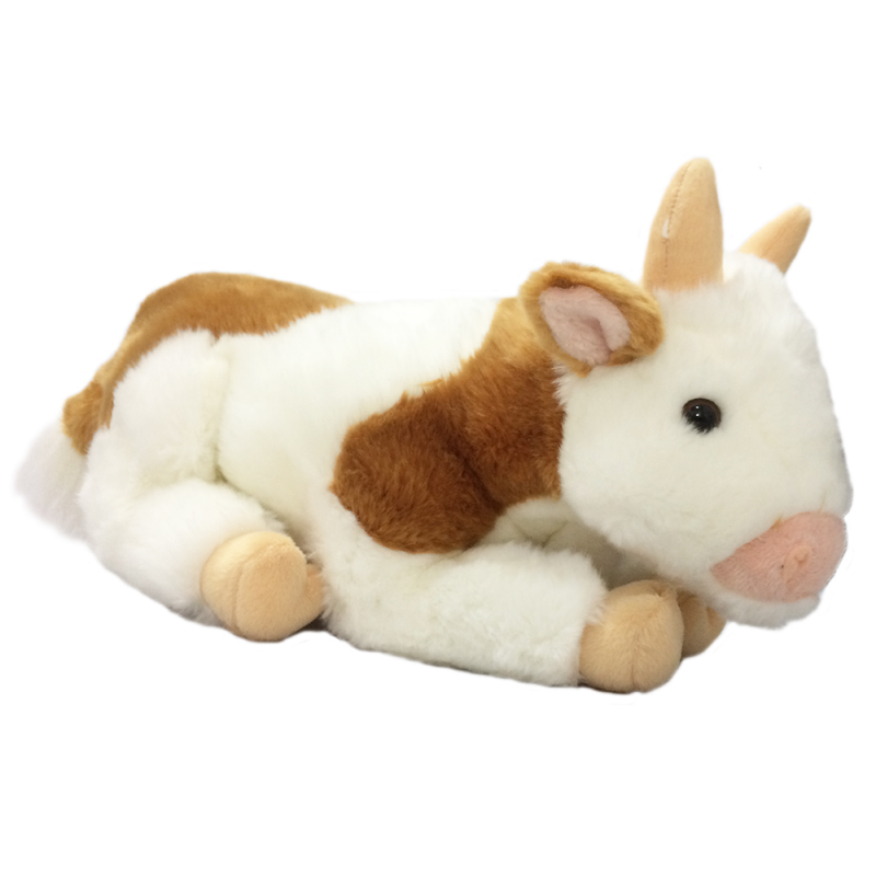 Boneka Hewan Sapi ( Cow Stuffed Plush Animal Doll ) 16 inch - dollanan