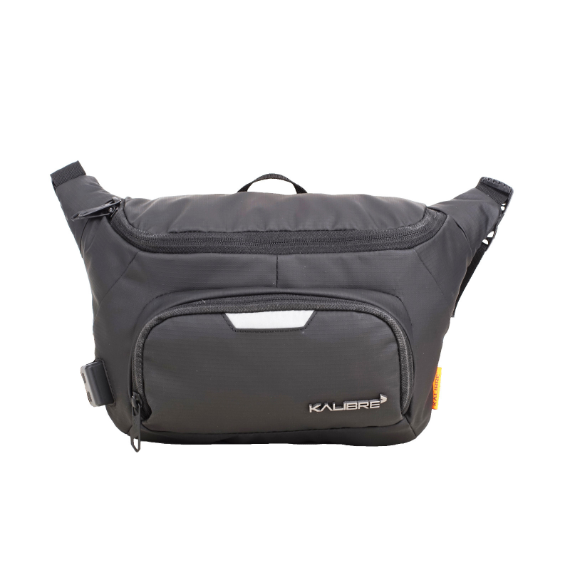 Kalibre Tas Pinggang Waist Bag Triver 2L Black 921673000 - KALIBRE