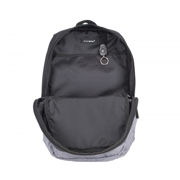 Kalibre Tas Ransel School Bag Mersea 01 18L Black-Grey 911552046 - KALIBRE