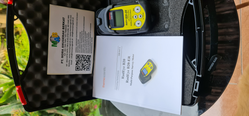 RadEye B20 / B20-ER Multi-Purpose Survey Meter - PT Mora Anugerah Berkat