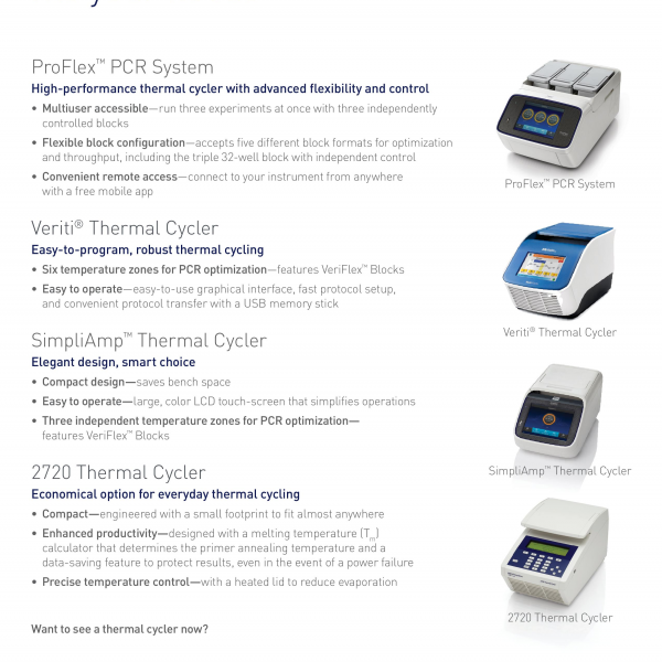 Thermo Scientific Veriti Thermal Cycler - PT Mora Anugerah Berkat