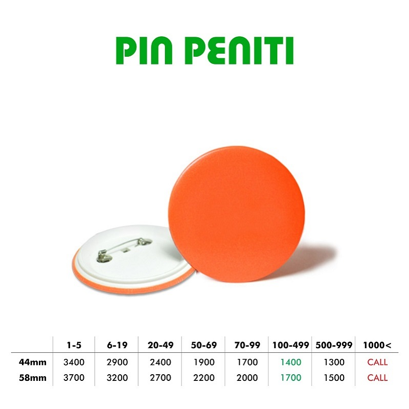 Pin Peniti - Pinesia Work