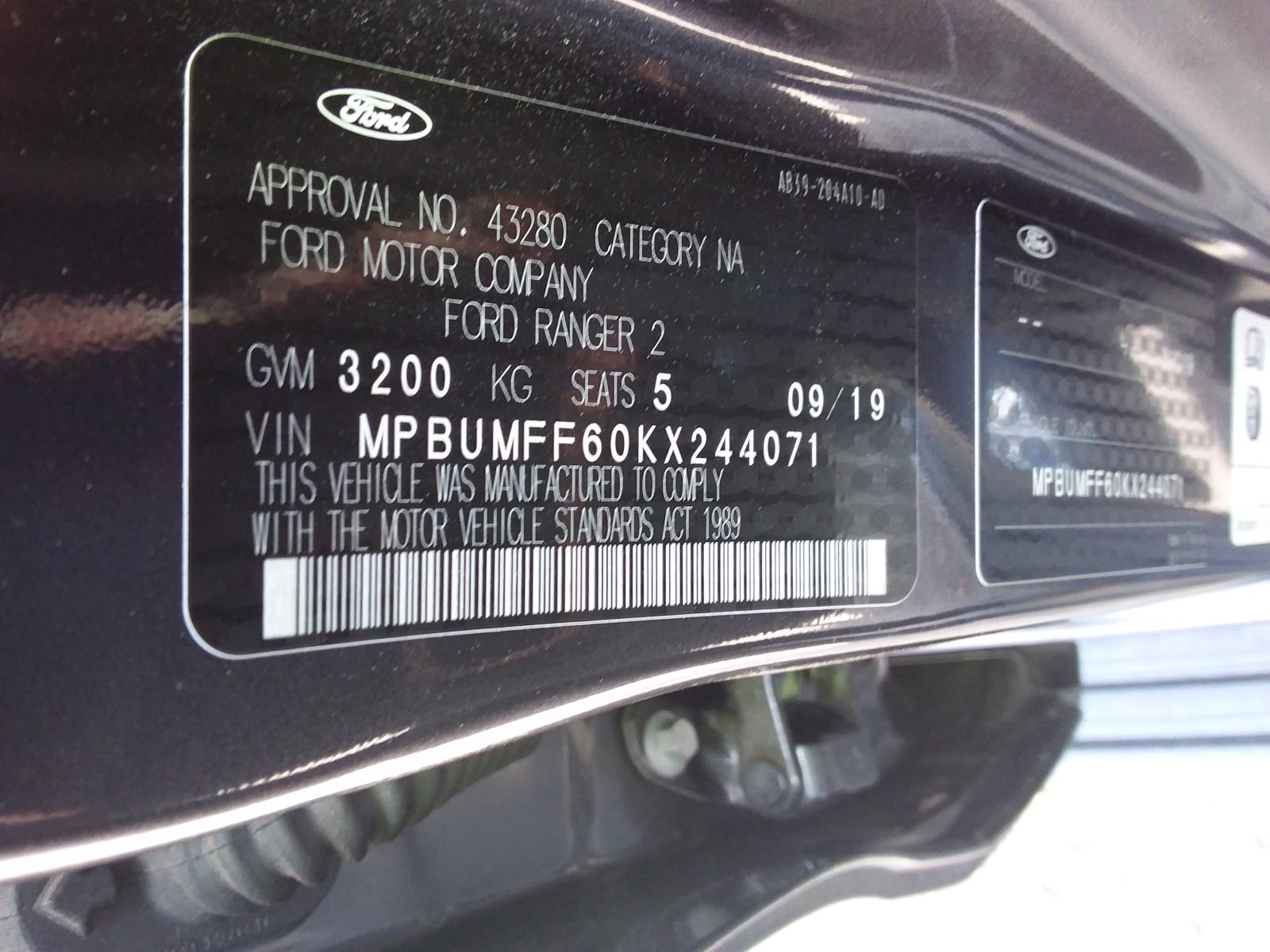 Starter Ranger Ford 2019