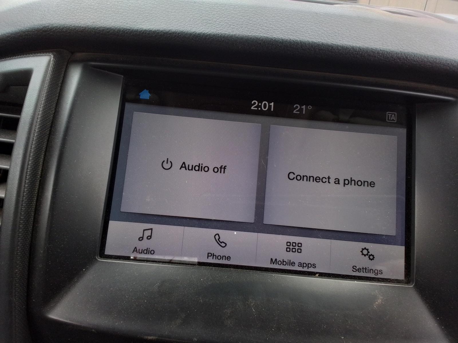 Instrument Cluster Ranger Ford 2021