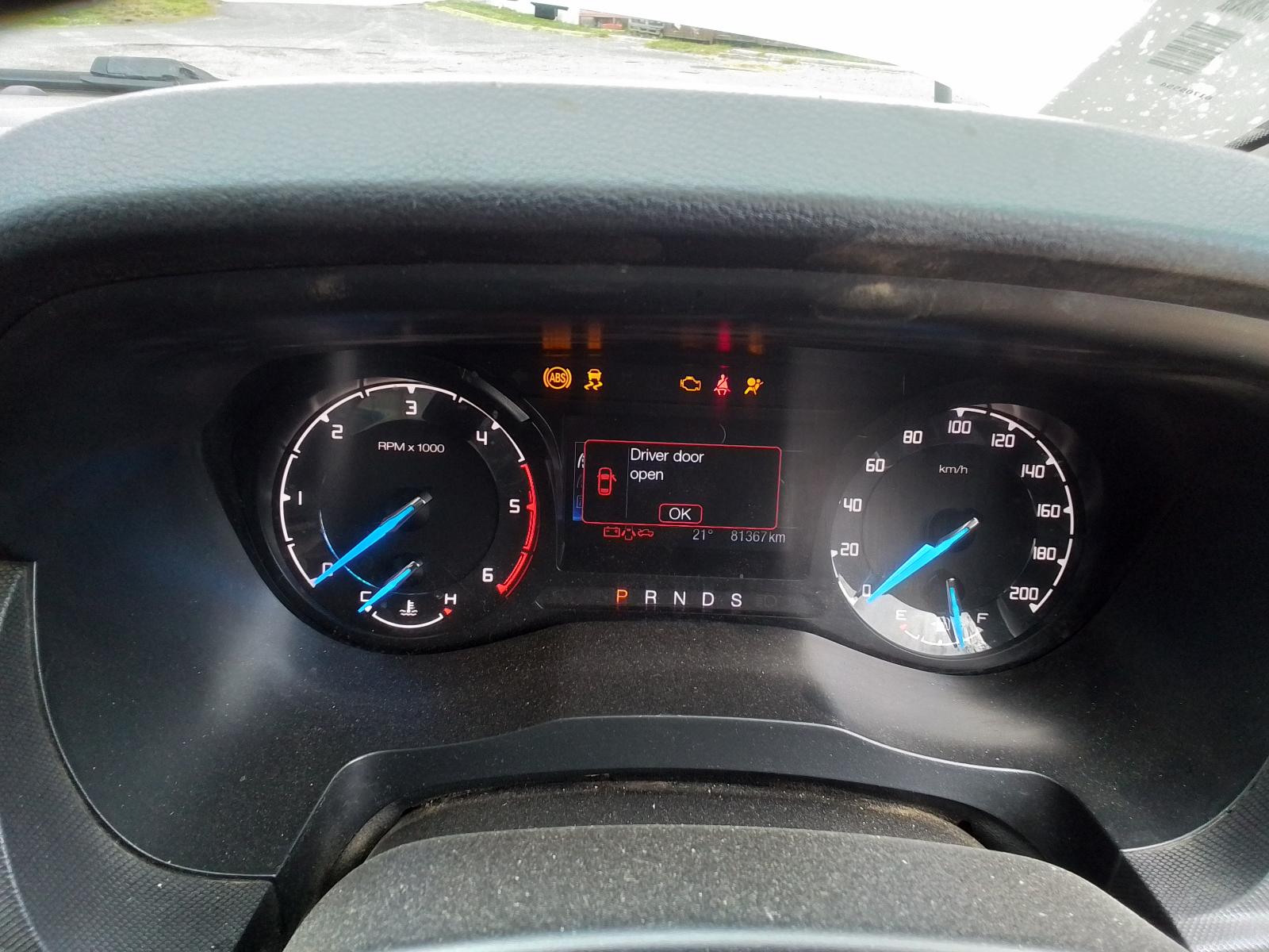 Instrument Cluster Ranger Ford 2021